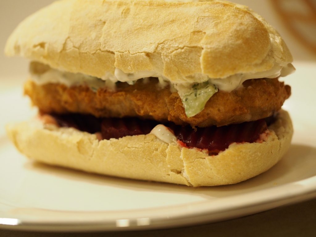 Backfischbrötchen (1 Portion) | Bunte Küchenabenteuer